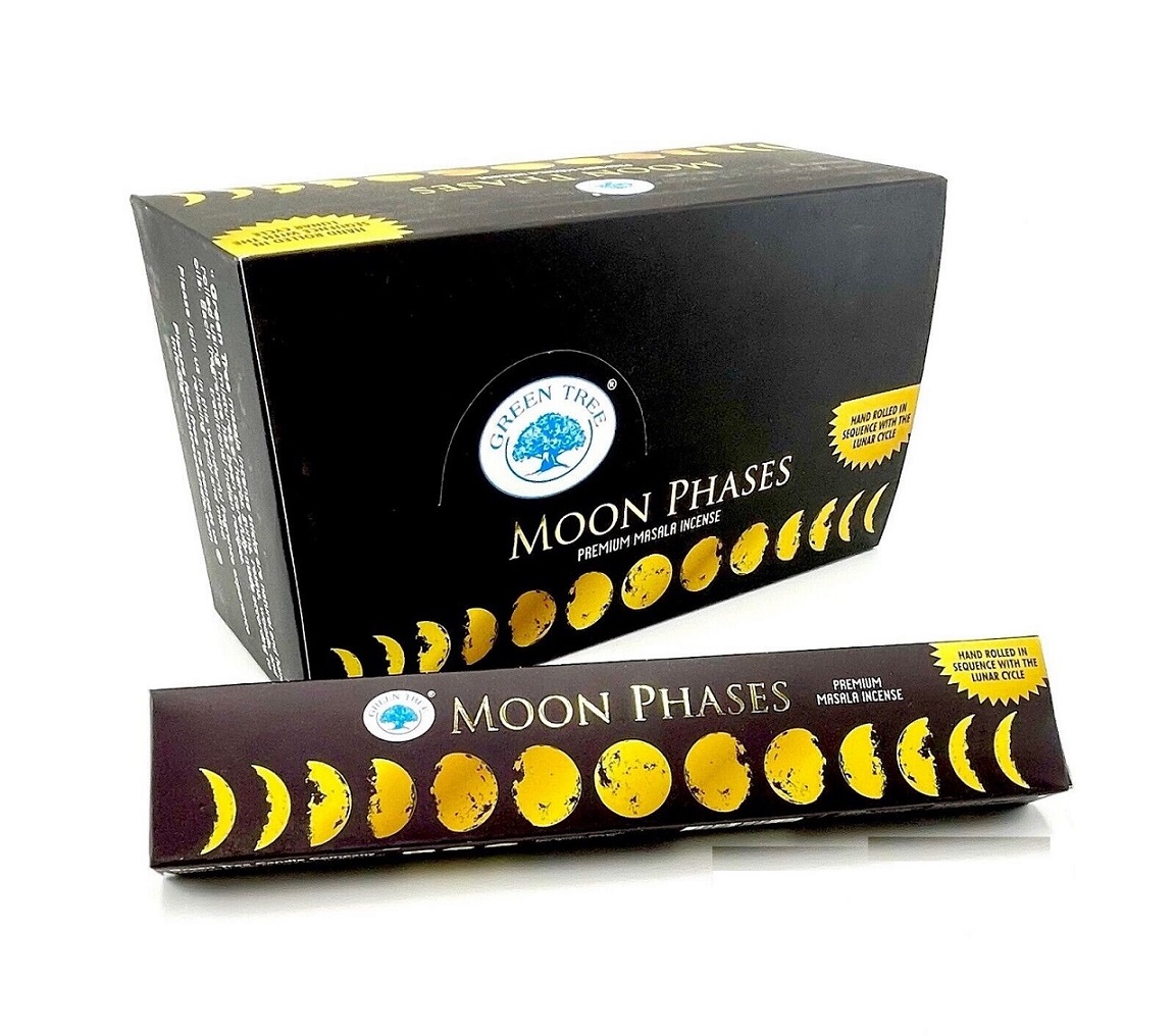 Best Wholesale Green Tree Moon Phases Incense (15gm) Giftware Australia ...